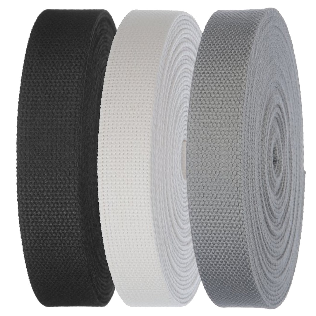 High Quality 1.5" Wide Canvas Webbing Rolls for Belts, Bags, and Crafts ...