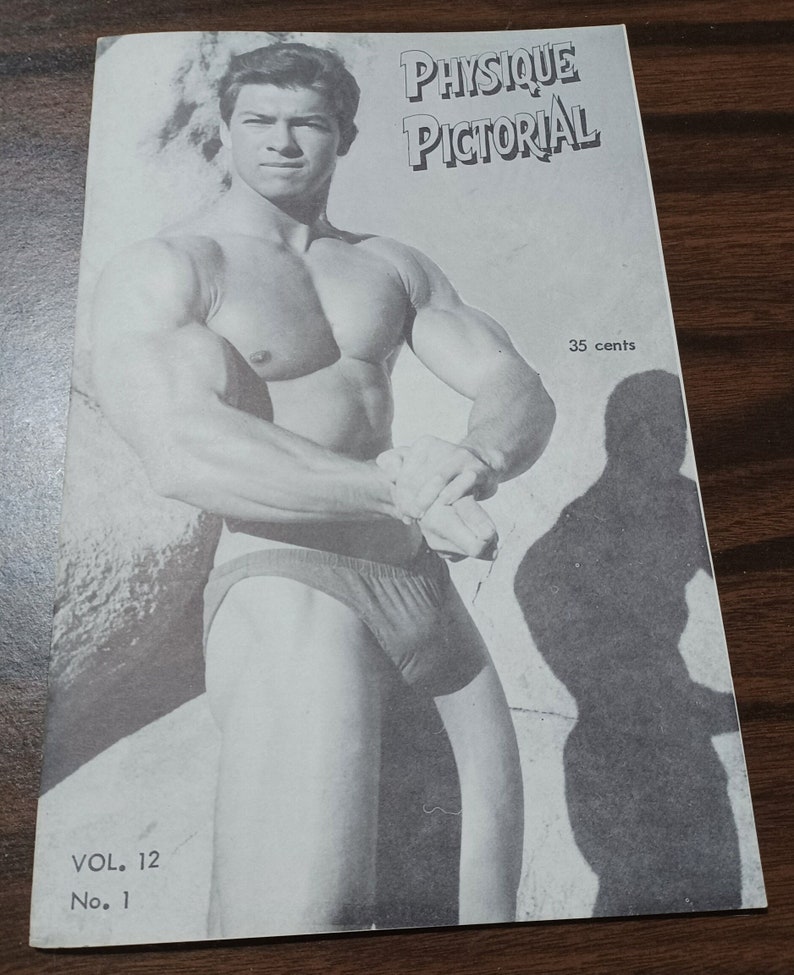Vintage Physique Pictorial Vol 12 Issue 1 Bob Mizer AMG Tom - Etsy