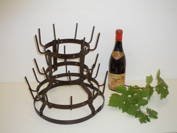 French Small Wine Bottle Drying Rack 3 Levels for 28 Bottles - Etsy