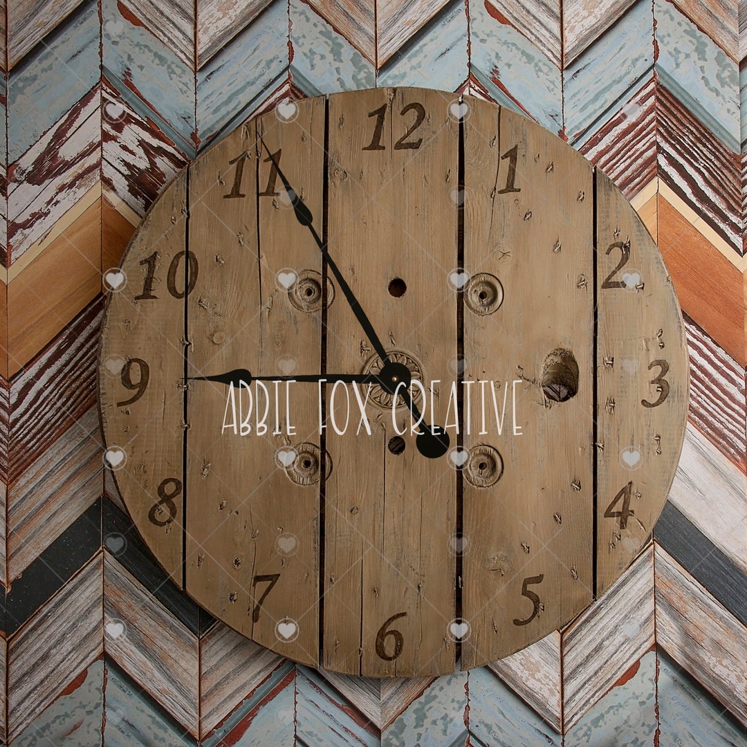 Newborn Digital Clock Backdrop With Adjustable Clock Hands - Etsy