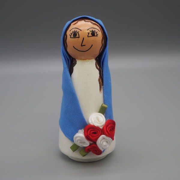 Blessed Mother Mary Doll - Etsy