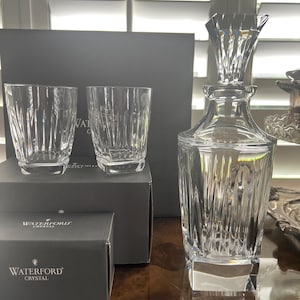 Waterford Crystal Clarion Spirit Decanter - Taller Size at 11 5/8" Tall ...