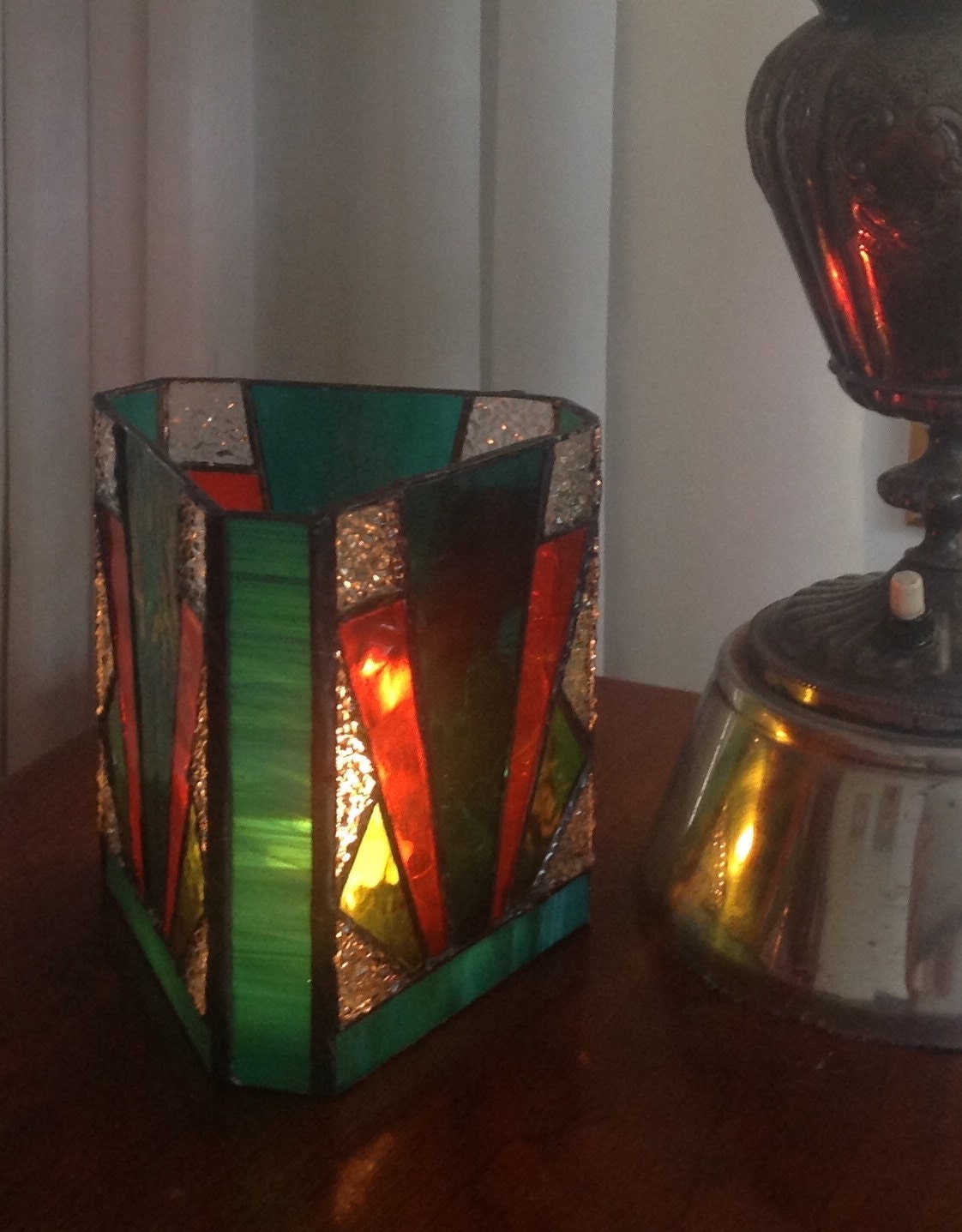 Triton 3-sided Candle Lantern - Etsy