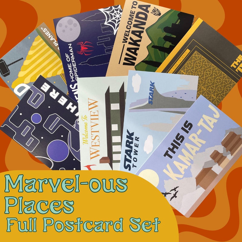 Comic Postcards - Etsy