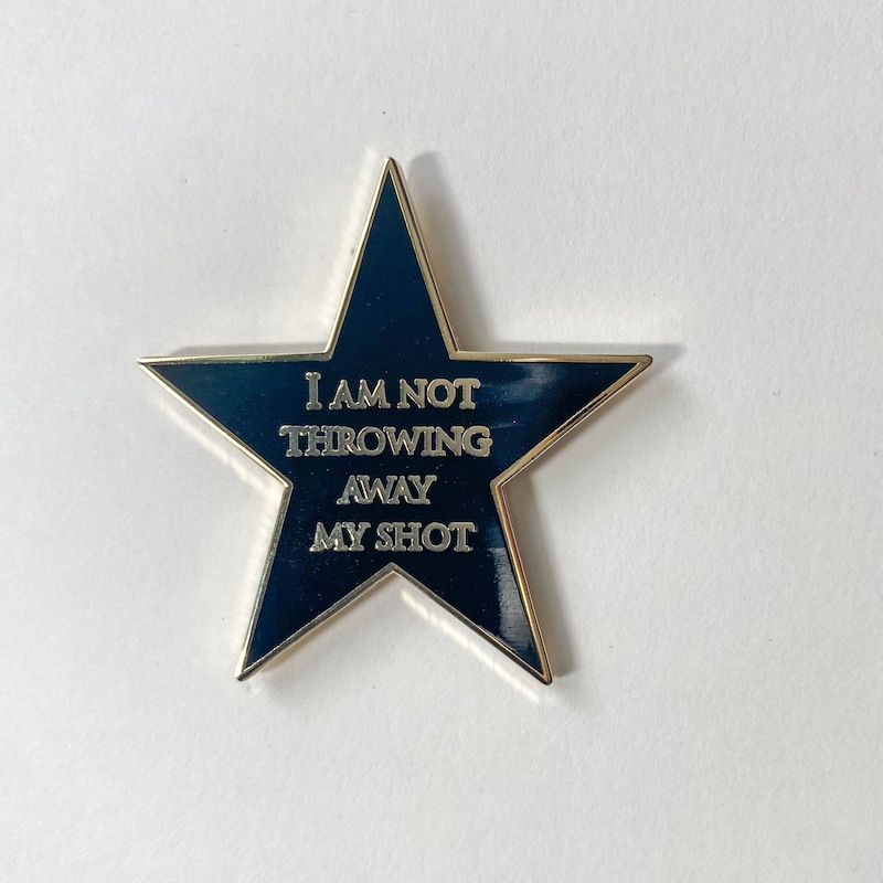 Hamilton Enamel Pin - Etsy