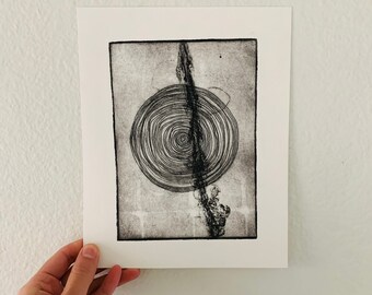 Abstract Etching | Etsy