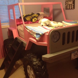 DIY Jeep-inspired Bed Plans – Build a Custom Kids Bed With Easy ...