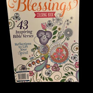 Count Your Blessings Coloring Book - Etsy