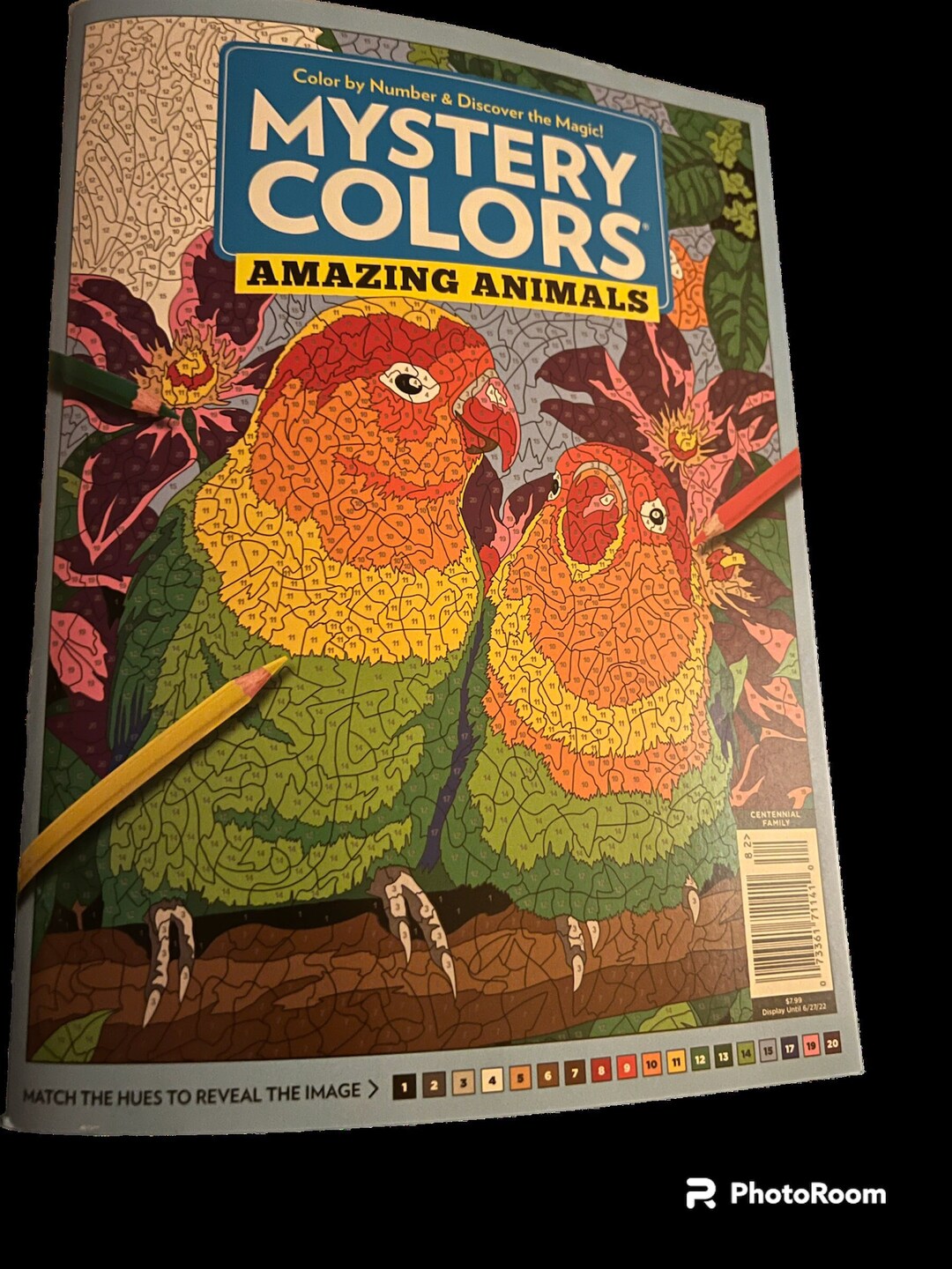 Mystery Colors Amazing Animals - Etsy