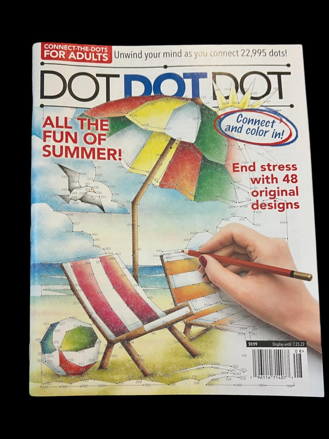 Dot-to-dot Magazine for Adults: Summer Fun, 48 Original Designs - Etsy