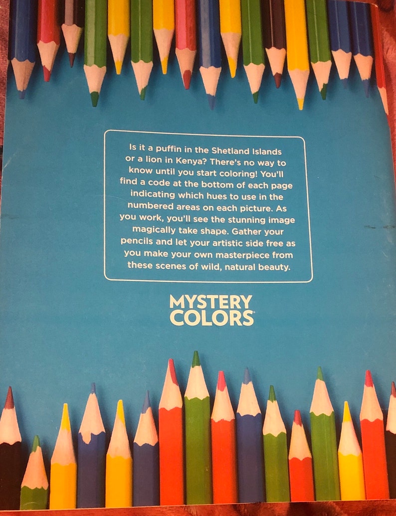 Mystery Colors Magazine - Etsy
