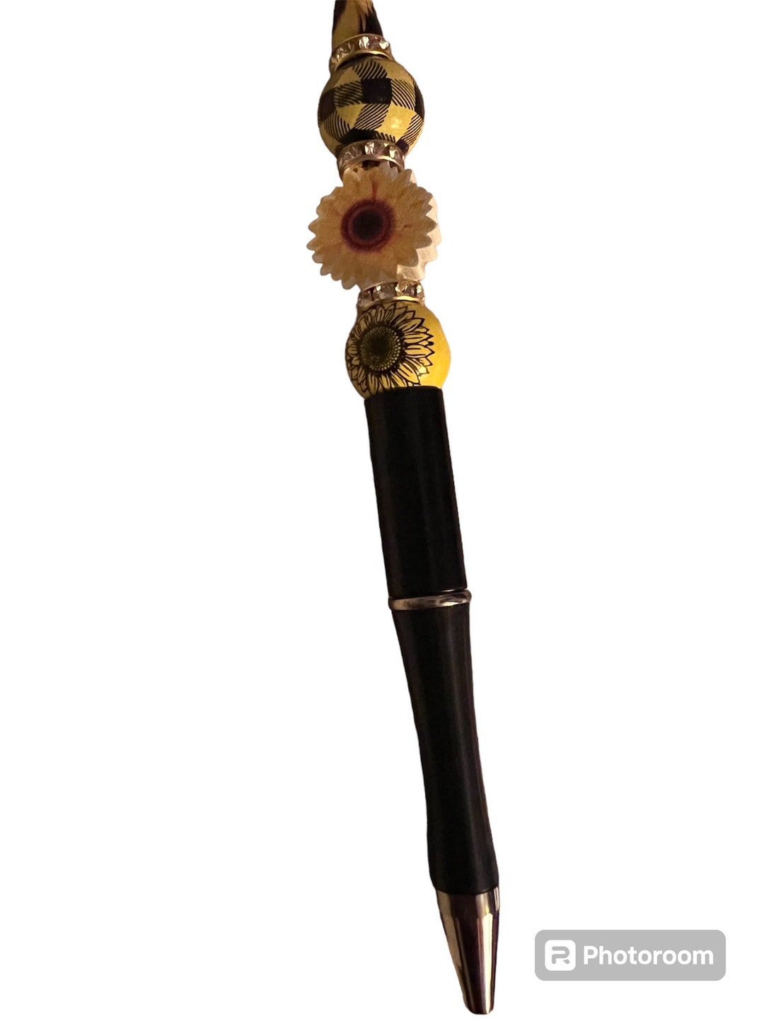 Beaded Sunflower Pen - Etsy