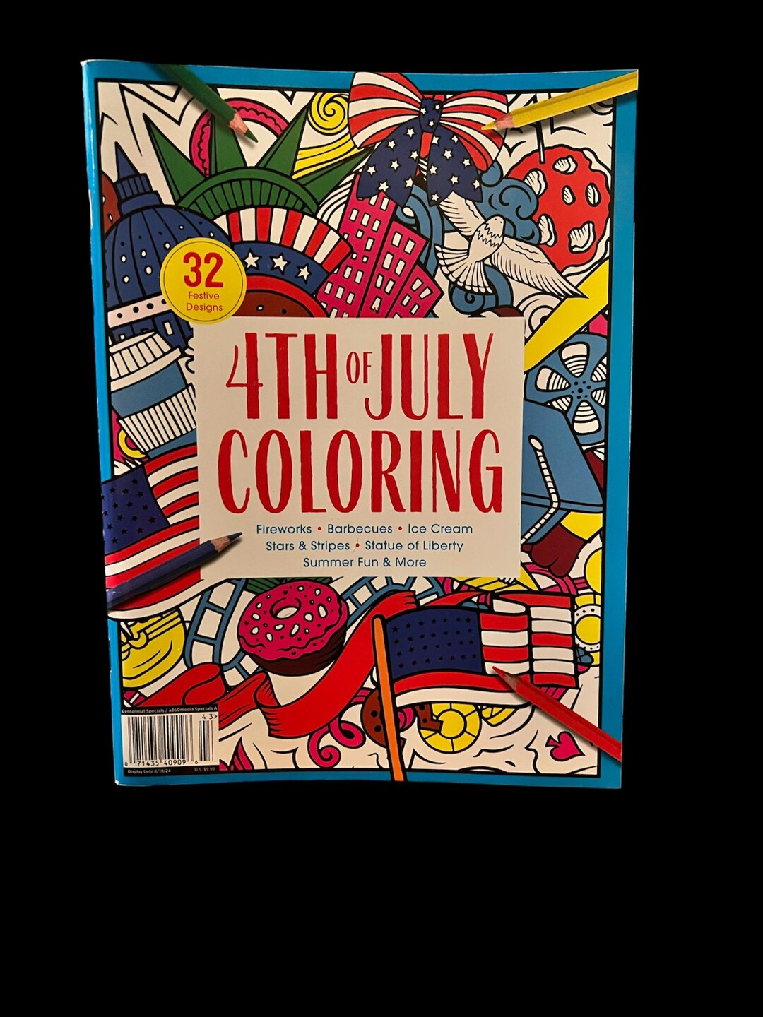 4th of July Coloring Magazine - Etsy