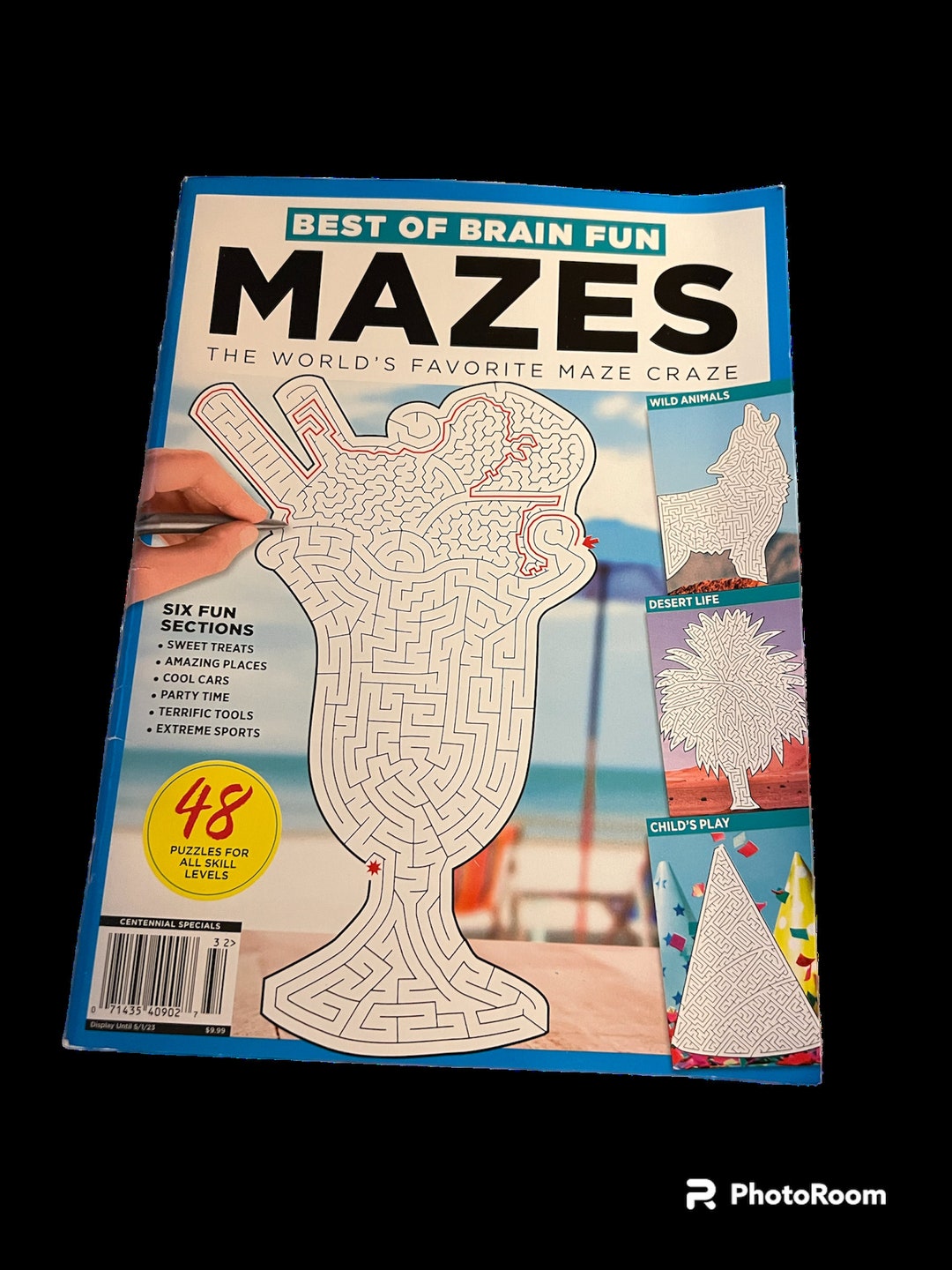 Brain Fun Mazes Magazine - Etsy