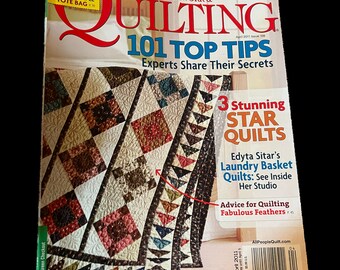 New AMERICAN PATCHWORK & Quilting 185 December 2023/january 2024 Optional 2 Skeins COSMO Floss ...