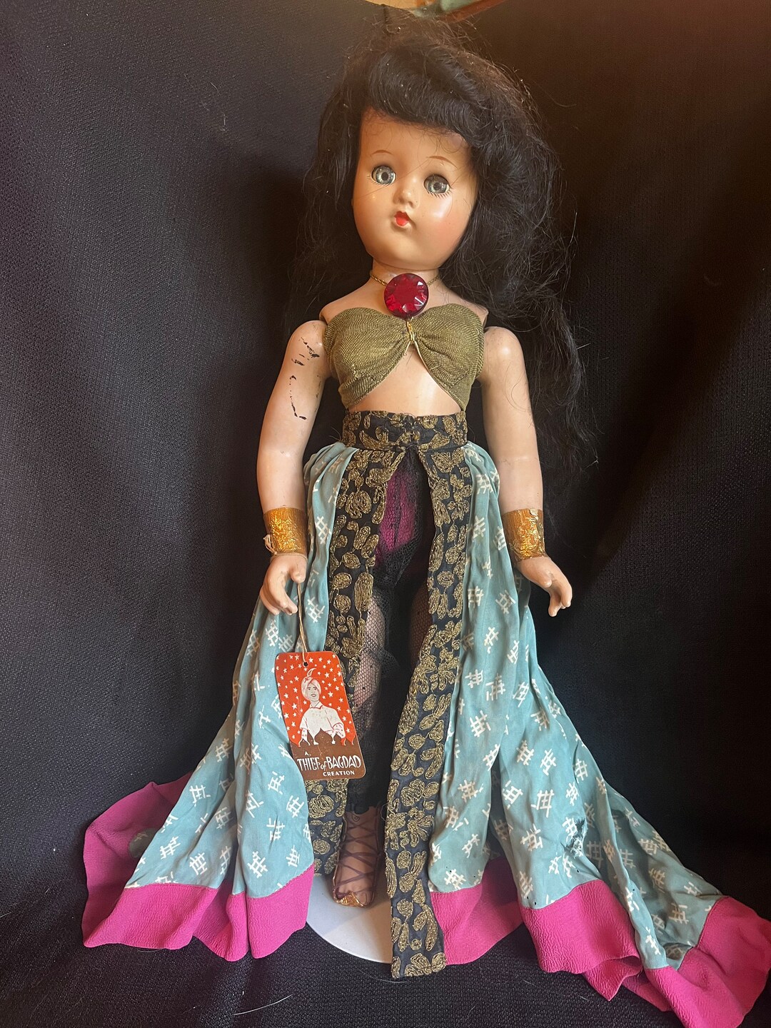 VERY RARE! HELIMA the Dancer From the 1940 Movie the Thief of Bagdad ...