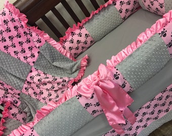 Skull Crib Bedding | Etsy