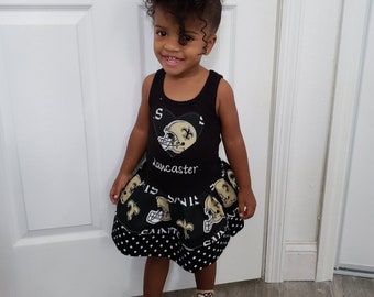 Girl Football Dress | Etsy