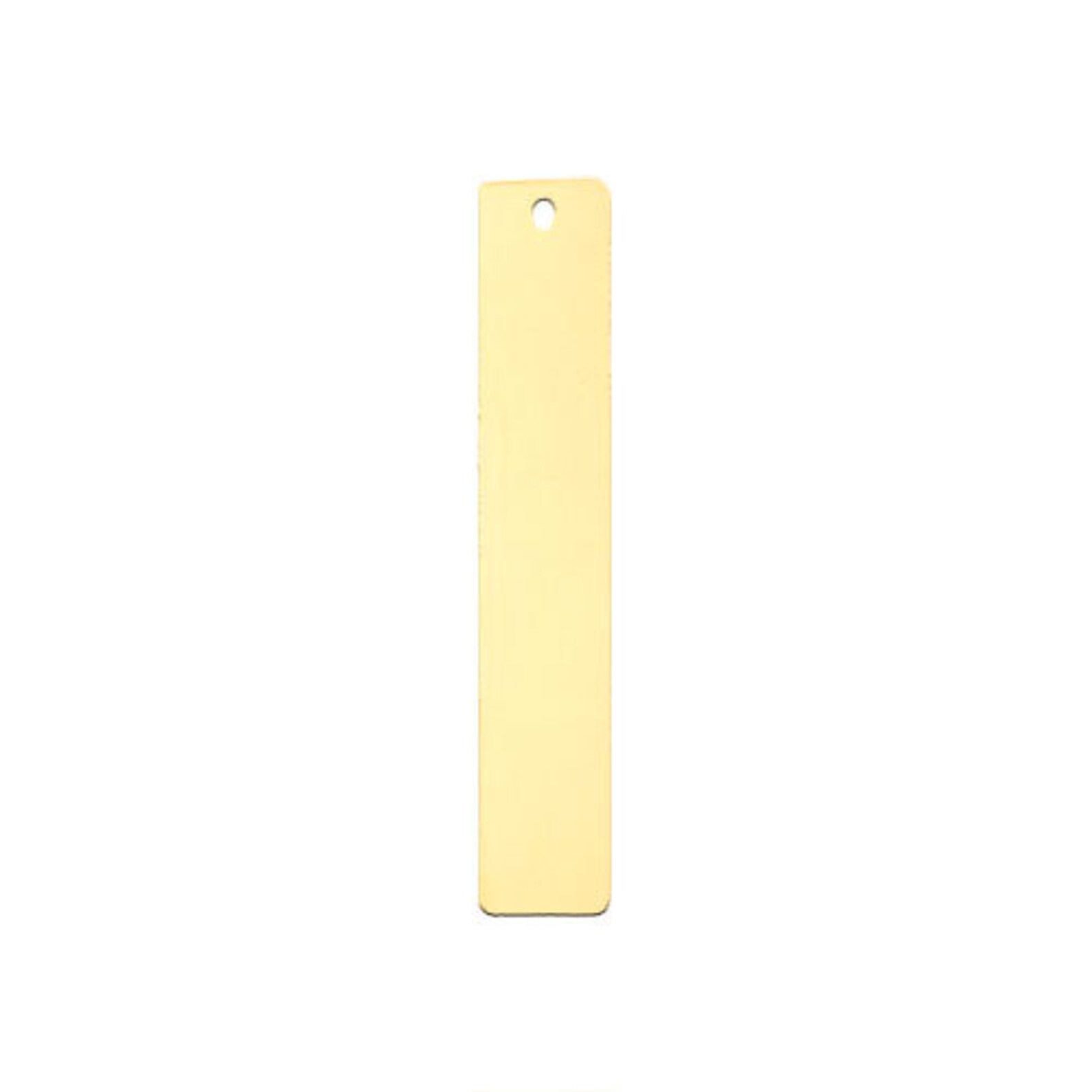 Rectangle Name Plate Necklace Gold Filled - Etsy