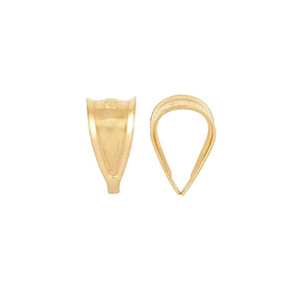 14k Bail for Pendant - Etsy