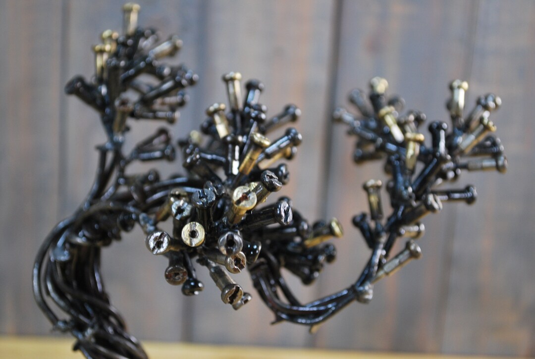 Bicycle Spoke End Bonsai - Etsy