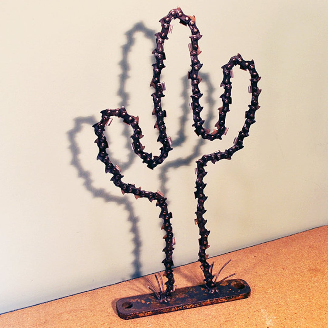 Chainsaw Chain Cactus - Etsy