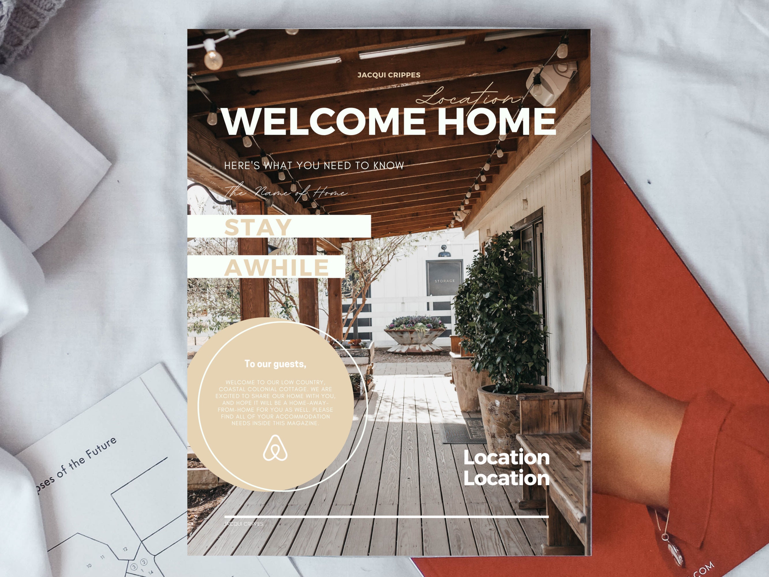 Airbnb Rental Magazine for Hosts / Airbnb Welcome Book / Airbnb Welcome ...