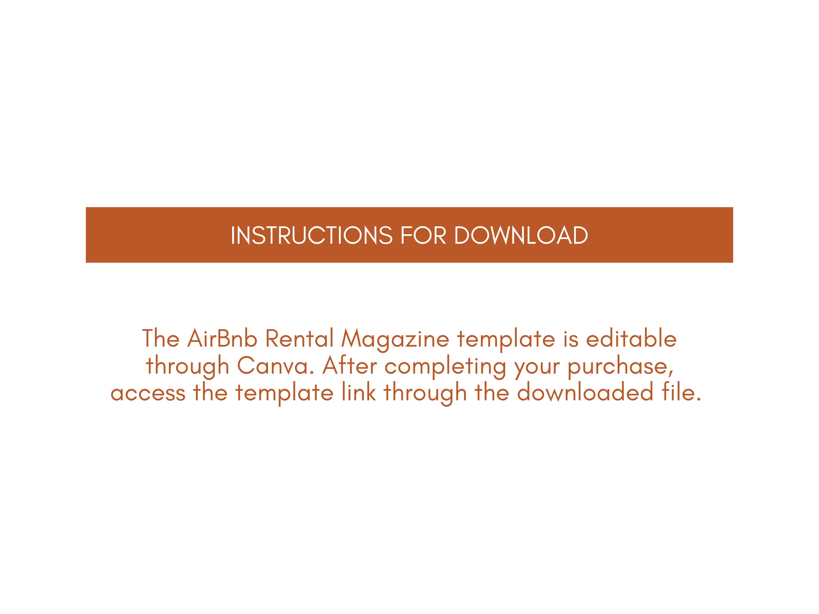 Airbnb Rental Magazine for Hosts / Airbnb Welcome Book / Airbnb Welcome ...