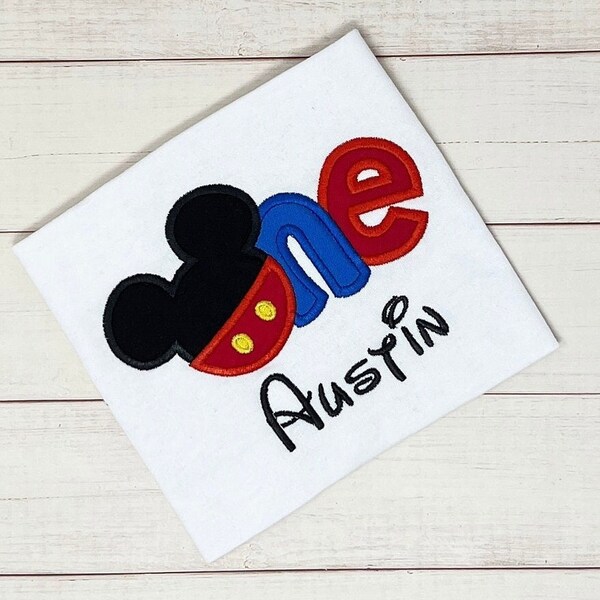 Mickey Mouse First Bday Svg - Etsy
