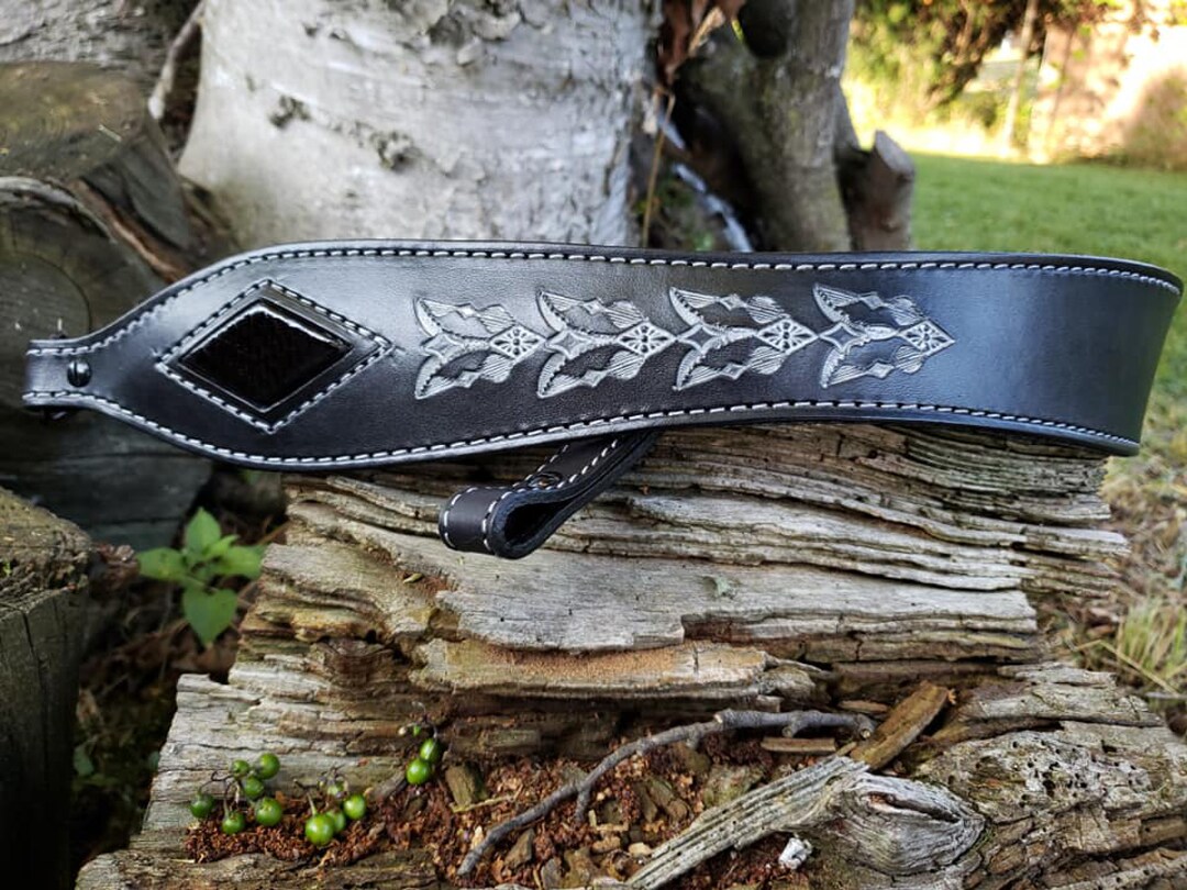 Black Cobra Diamond Winged Pattern Sling - Etsy
