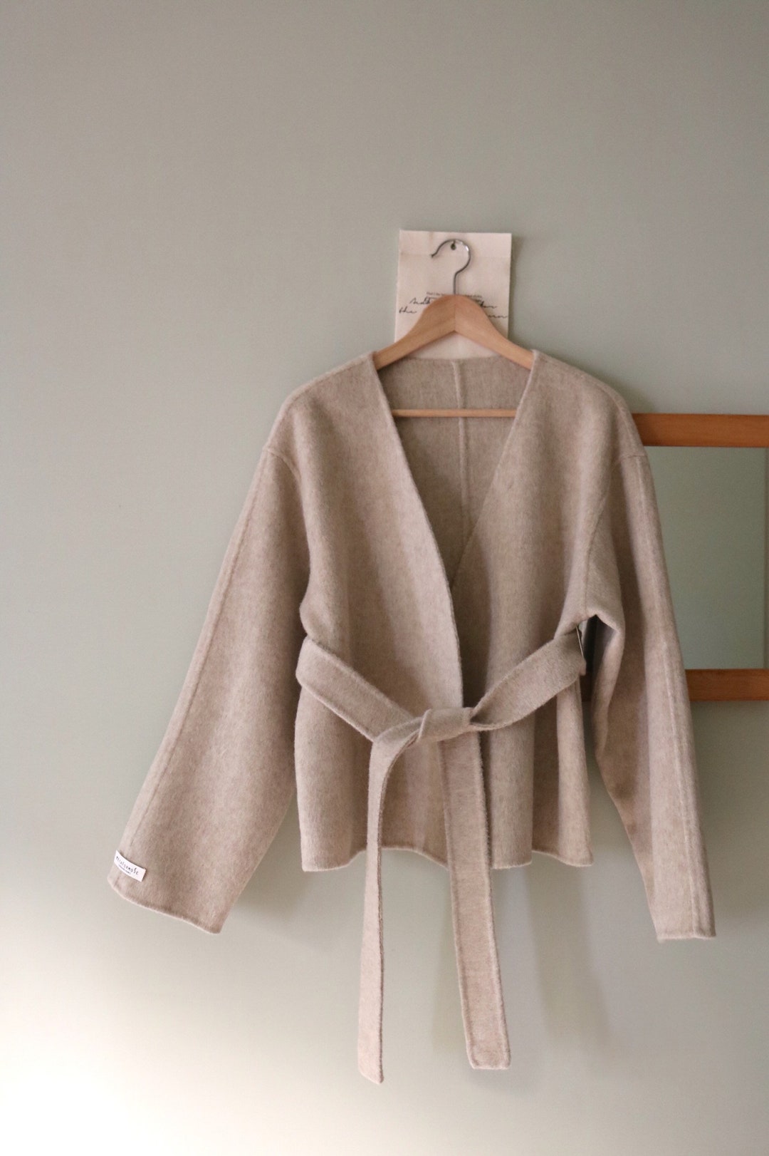 Jules Jacket ( Belted Version) - Etsy