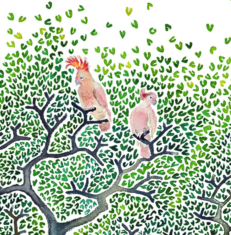 Dingo Tree A2 Giclee Print on Rag Paper - Etsy Australia