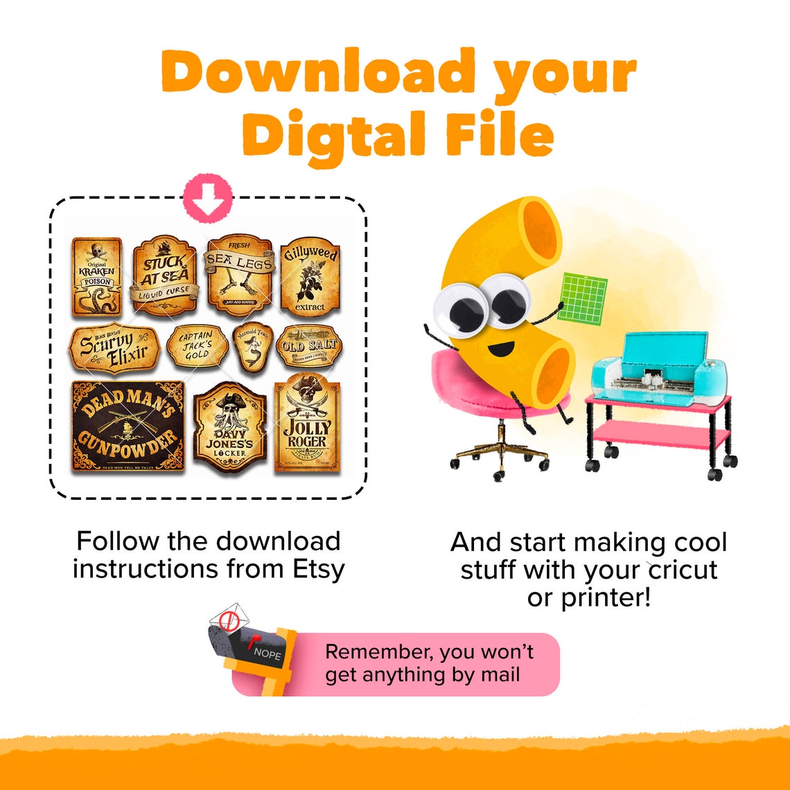 Pirate Themed, Pirate Labels, Vintage Printable Labels, Handmade Labels ...