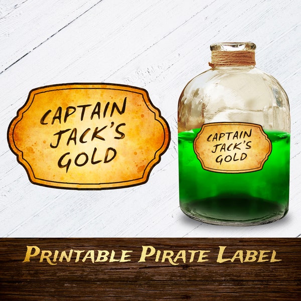 Pirate Labels - Etsy