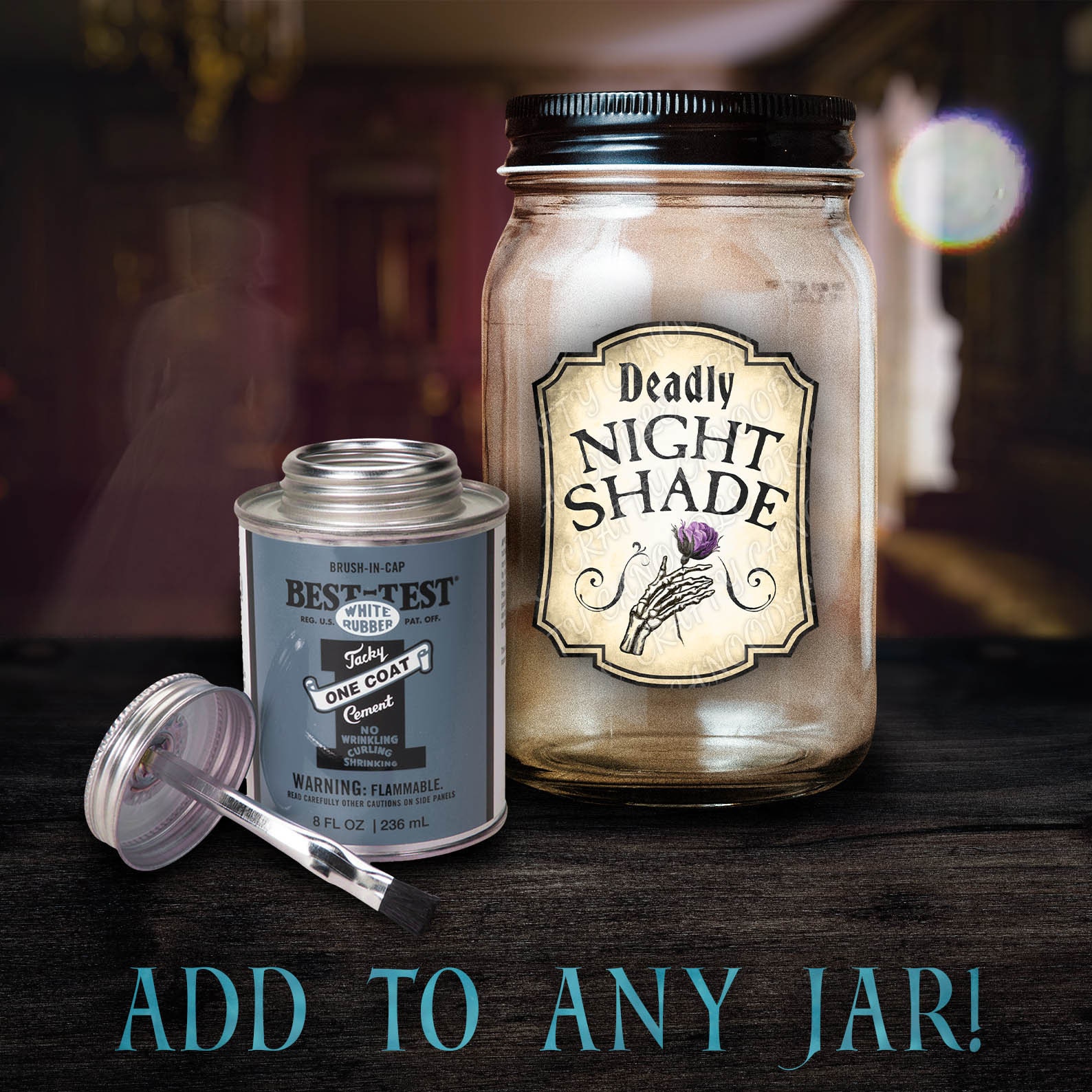 Potion Label, Halloween Label, Deadly Night Shade Label, Witch Label ...