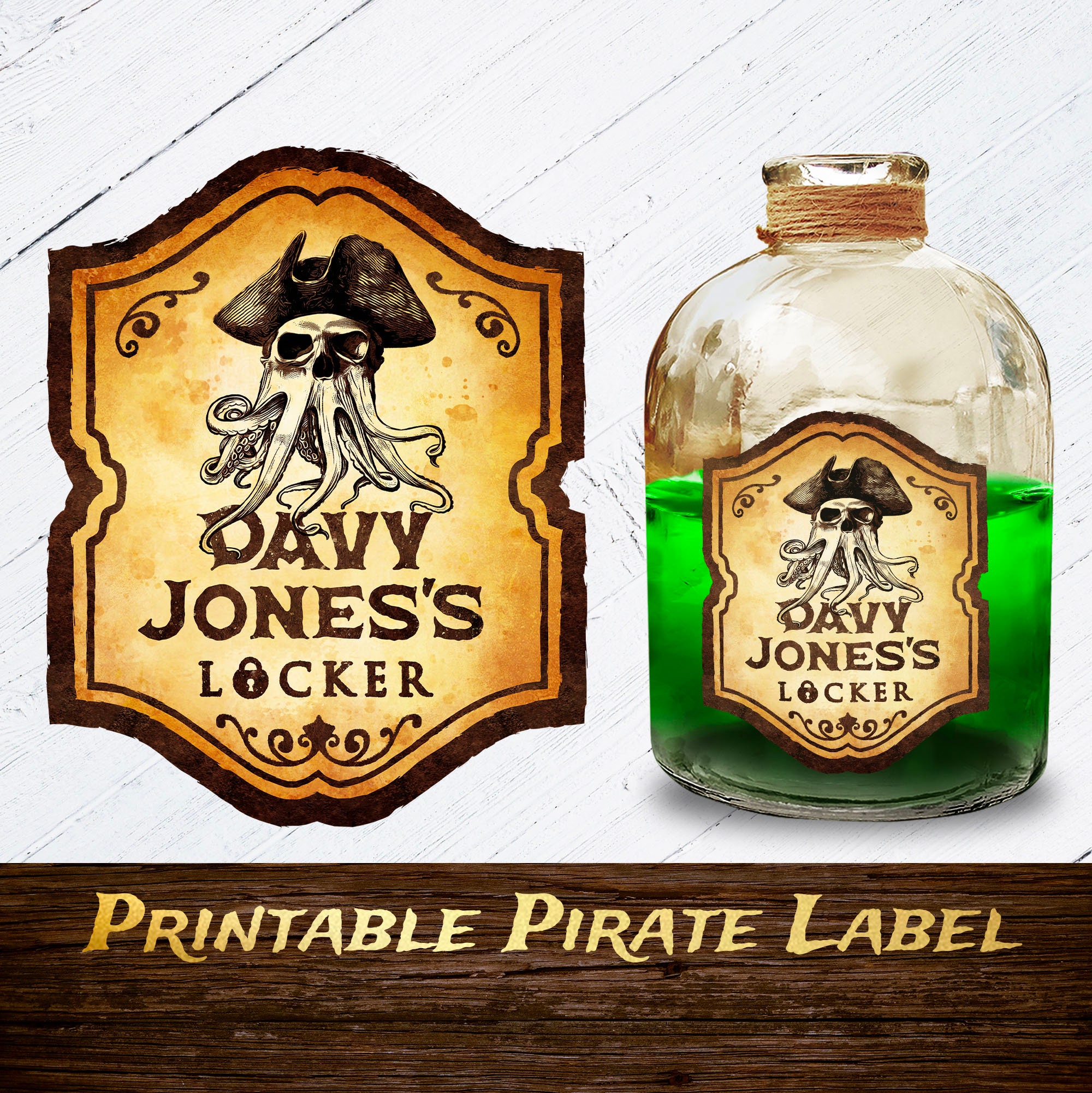 Davy Jones Locker Sign