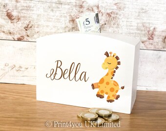 Giraffe Money Box - Etsy