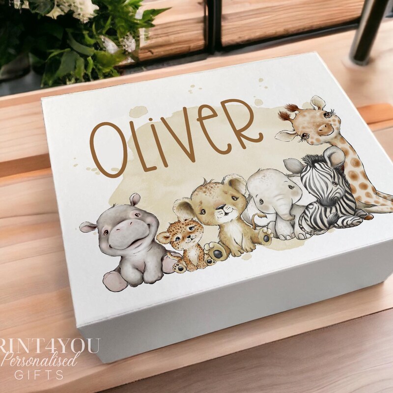 Little Animal in a Box - Etsy UK