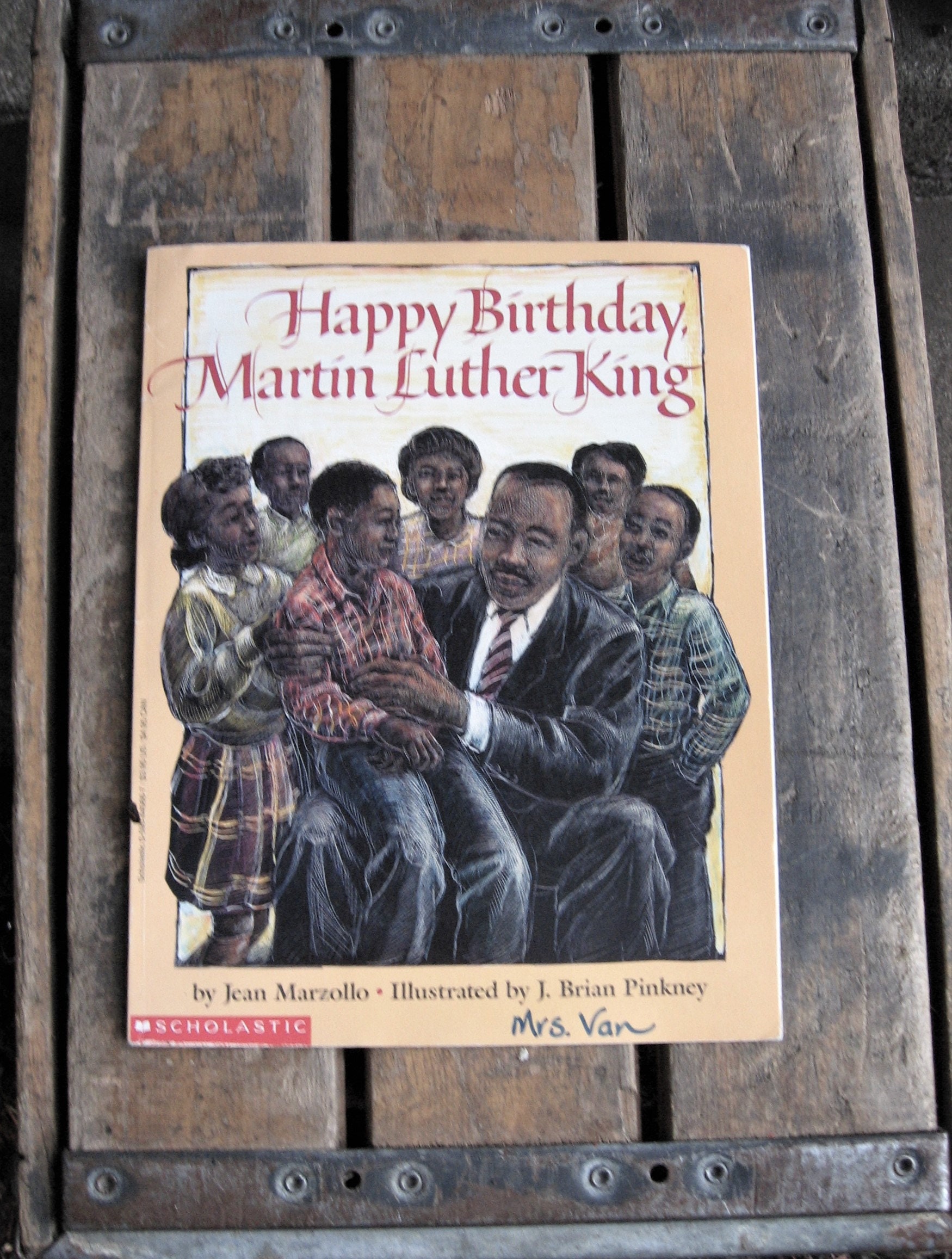 Happy Birthday Martin Luther King Childrens Book Jean Marzoll0 / MLK ...
