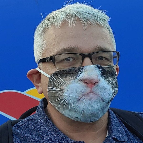 Grumpy Cat Mask - Etsy