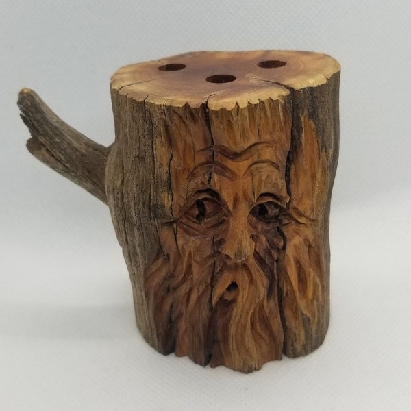 Carved Spirit Wood Face - Etsy