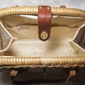 Vintage 1950s Handmade in British Hong Kong Cane Purse - Etsy