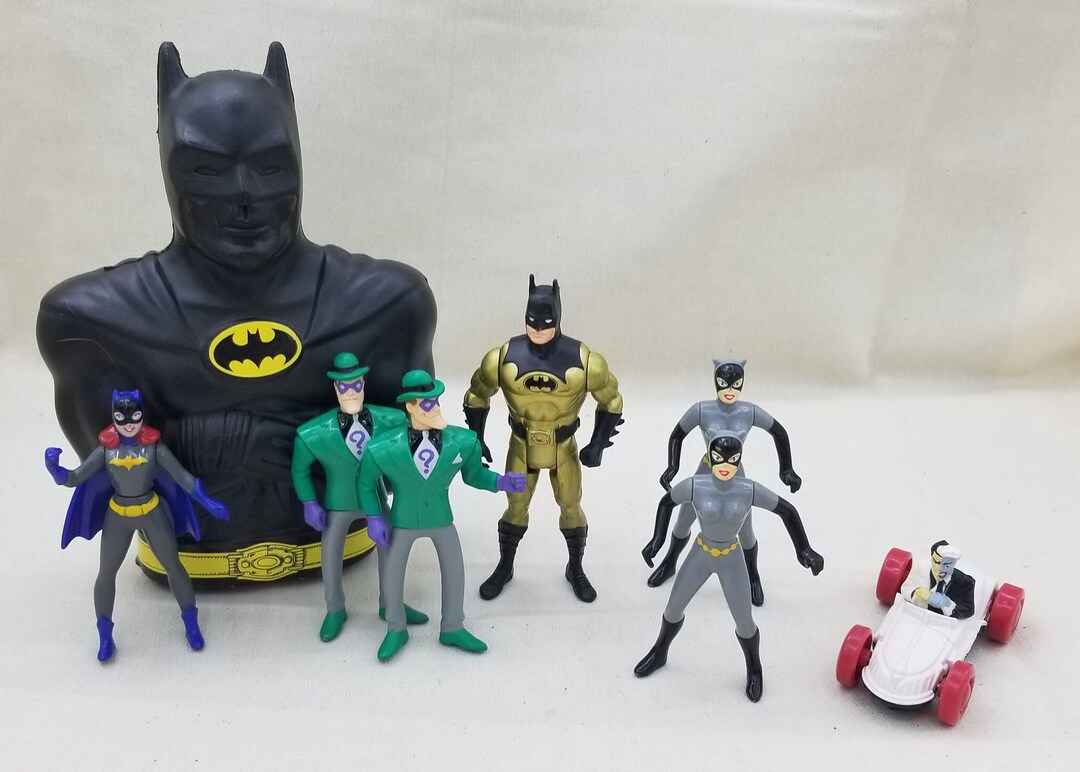 Vintage 1990s Animated Batman Toy Collection - Etsy