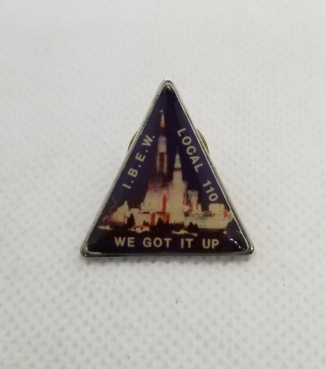 Vintage IBEW Local 110 we Got It Up Disney World Pin RARE - Etsy