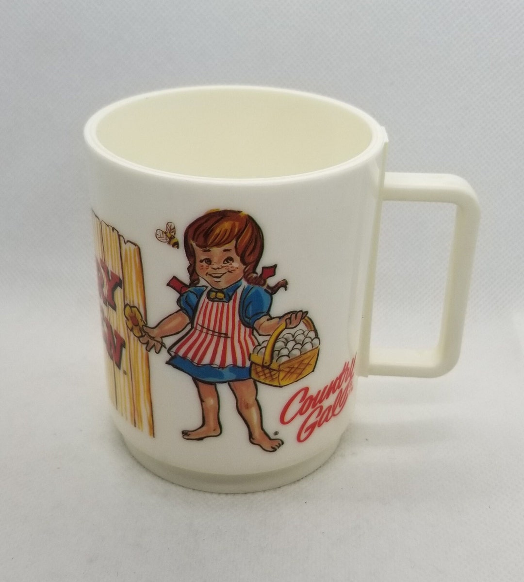 Vintage 1976 Country Kitchen Cup - Etsy