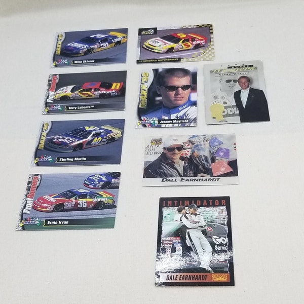 Nascar Driver Cards - Etsy
