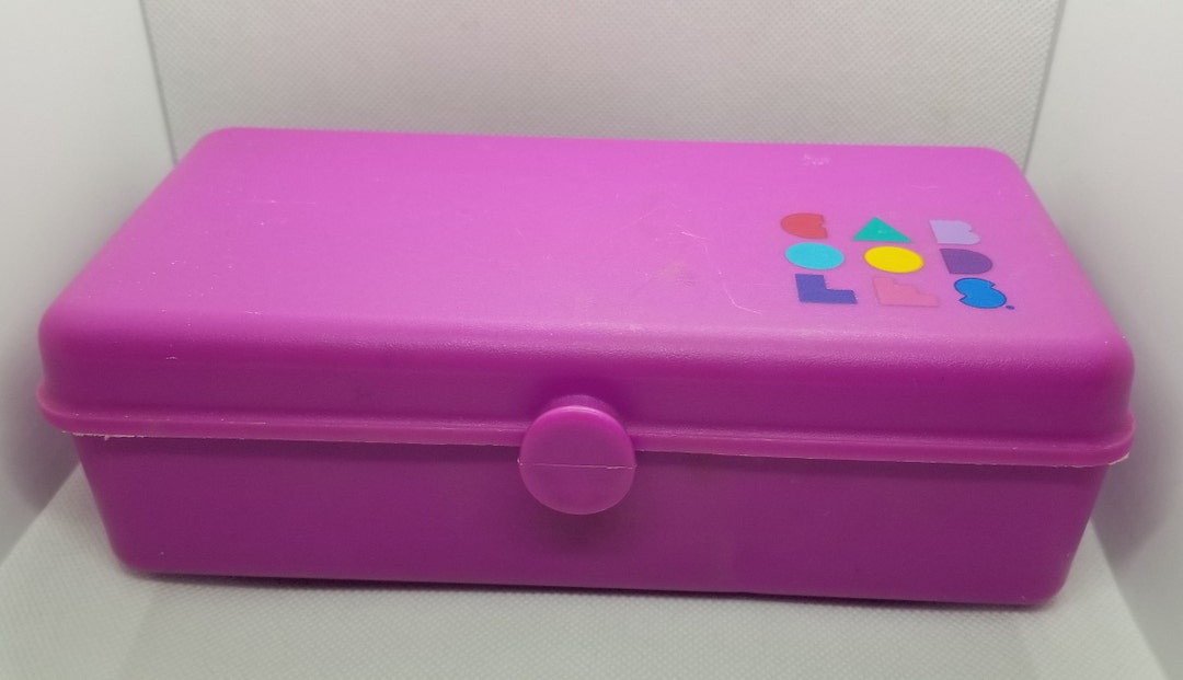 Vintage Small Pink Caboodle - Etsy