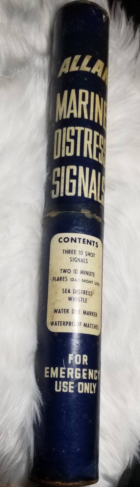 Vintage Allan Marine Inc Marine Distress Signal Kit Excellent | Etsy