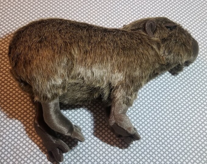 Very Realistic Folkmanis Discontinued Capybara Puppet - Etsy