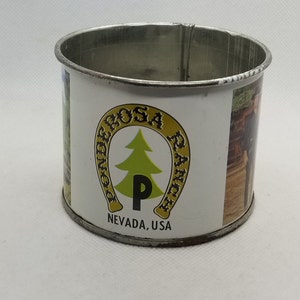 Vintage Bonanza Ponderosa Ranch Tin Cup - Etsy